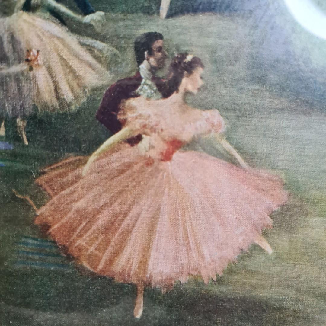 "SYMPHONY FANTASTIQUE" - CARLOTTA EDWARDS BALLERINA PAINTING (1950's ...