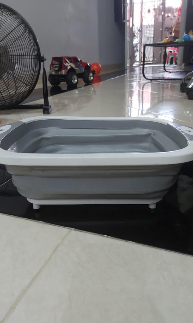 Talenan Lipat Baskom 3 In 1 Multifungsi dapur serbaguna piring multi ...