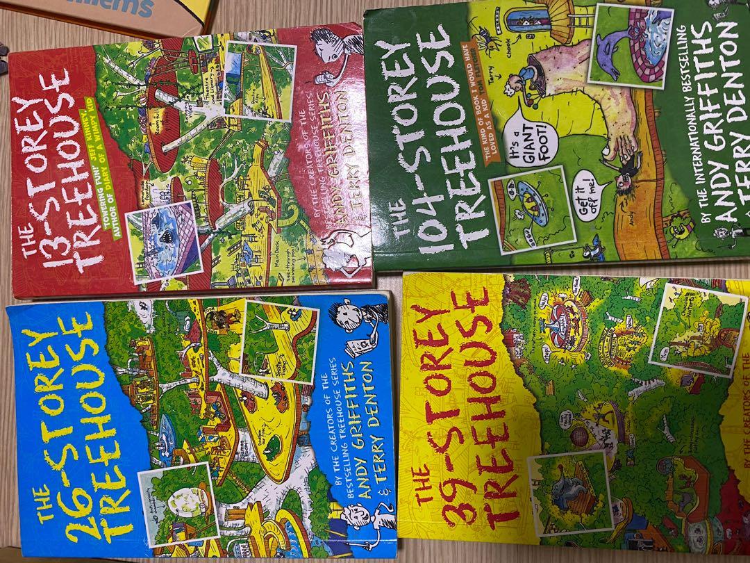 The 13-story treehouse to The 130-story treehouse set books, Hobbies ...