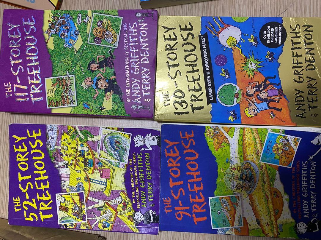The 13-story treehouse to The 130-story treehouse set books, Hobbies ...