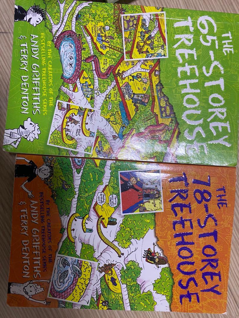 The 13-story treehouse to The 130-story treehouse set books, Hobbies ...