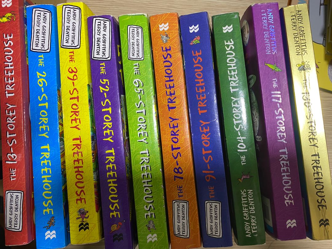 The 13-story treehouse to The 130-story treehouse set books, Hobbies ...