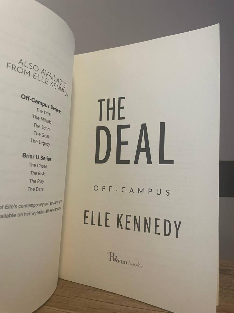 The Deal by Elle Kennedy, Hobbies & Toys, Books & Magazines, Fiction ...