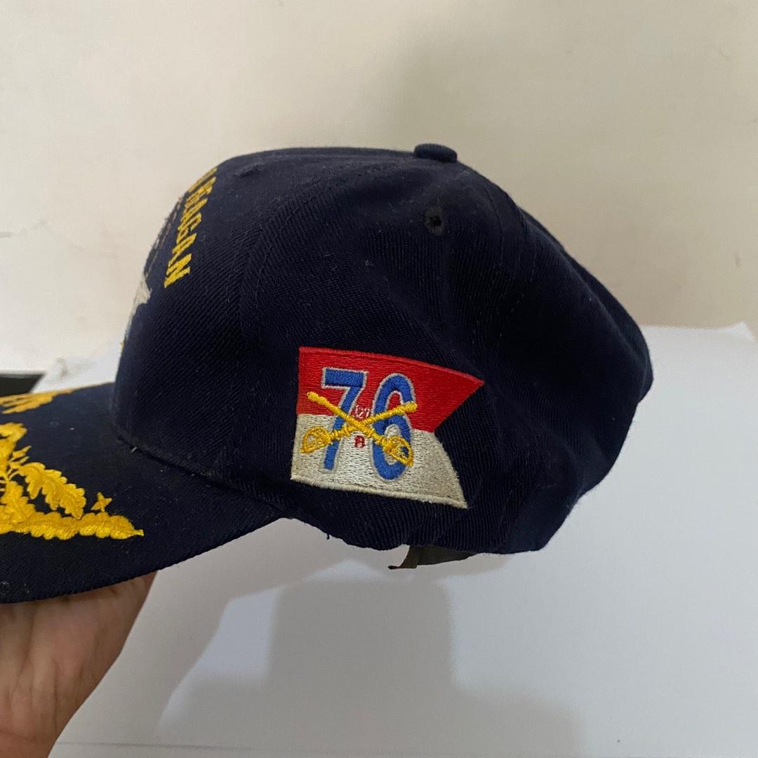 Topi millitary uss ronald reagan, Fesyen Pria, Aksesoris, Topi di Carousell