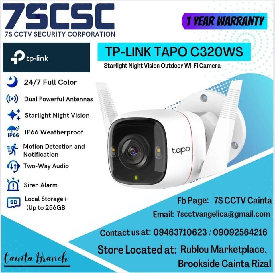 TP-LINK Tapo C320WS ( Outdoor Camera ), Furniture & Home Living ...