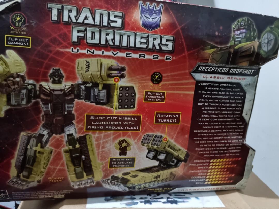Transformer universe Dropshot (rare), Hobbies & Toys, Toys & Games on ...