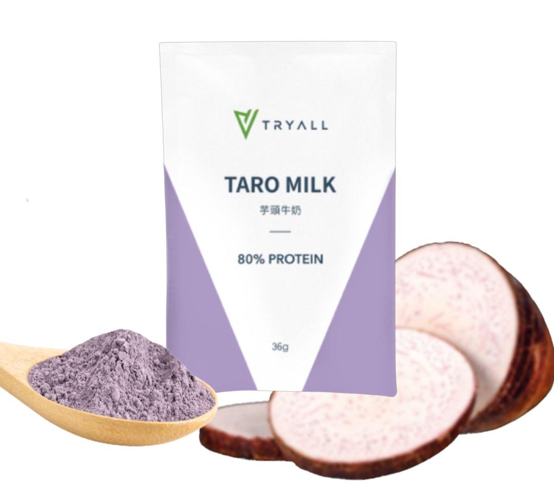 TryAll Whey Protein Isolate [Taro] whey protein isolate, 運動產品, 其他運動配件 - Carousell