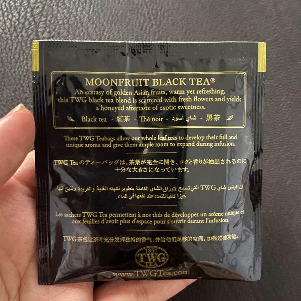 TWG Tea (1 Bag) - Moonfruit Black Tea, Food & Drinks, Beverages on ...