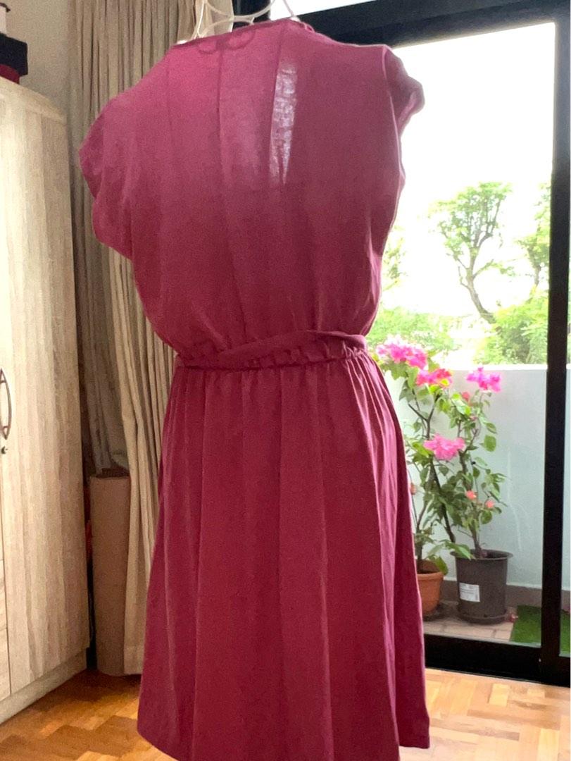 Uniqlo pink dress, Women's Fashion, Dresses & Sets, Dresses on Carousell