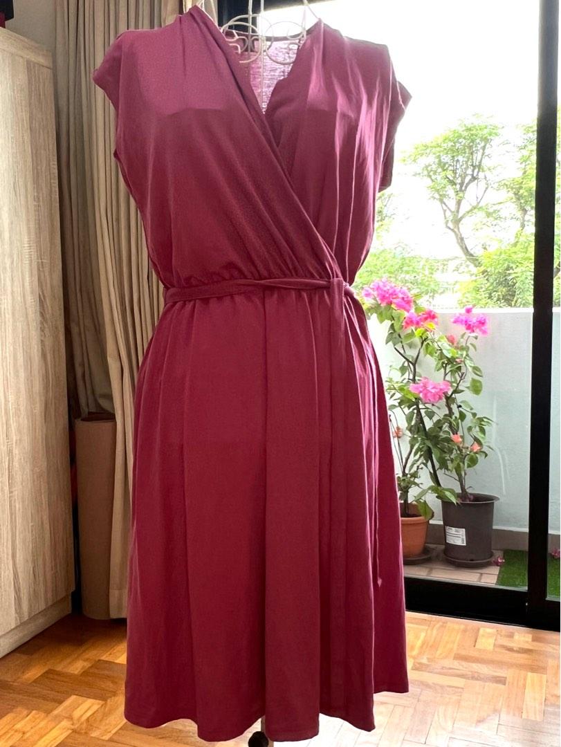 Uniqlo pink dress, Women's Fashion, Dresses & Sets, Dresses on Carousell