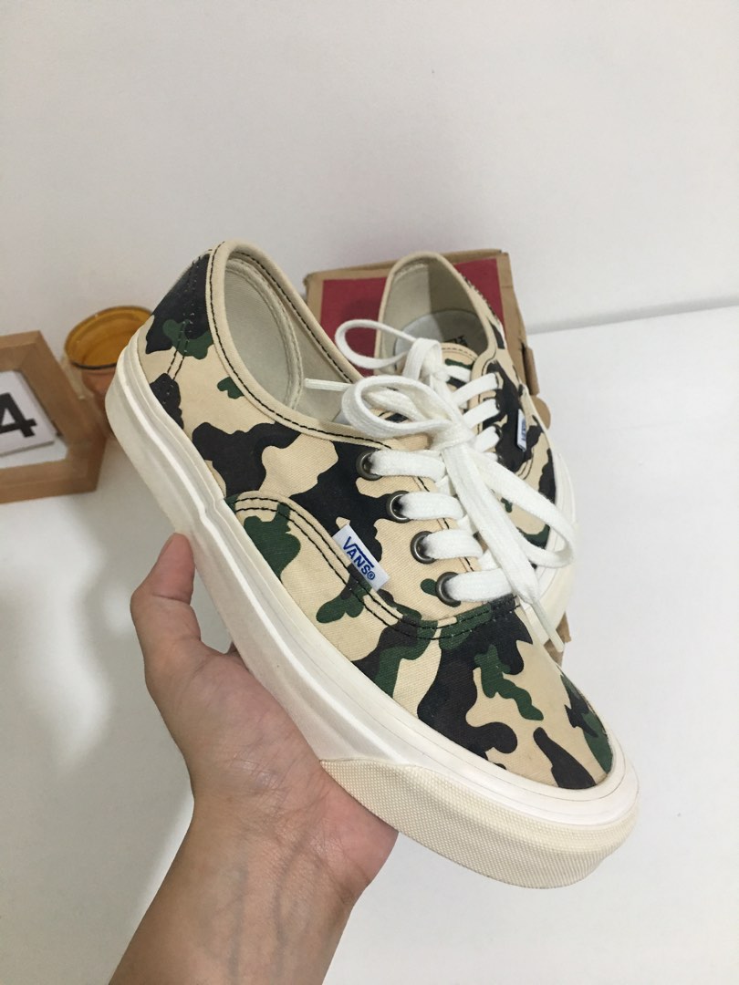 Vans Anaheim dx og camo, Men's Fashion, Footwear, Sneakers on Carousell