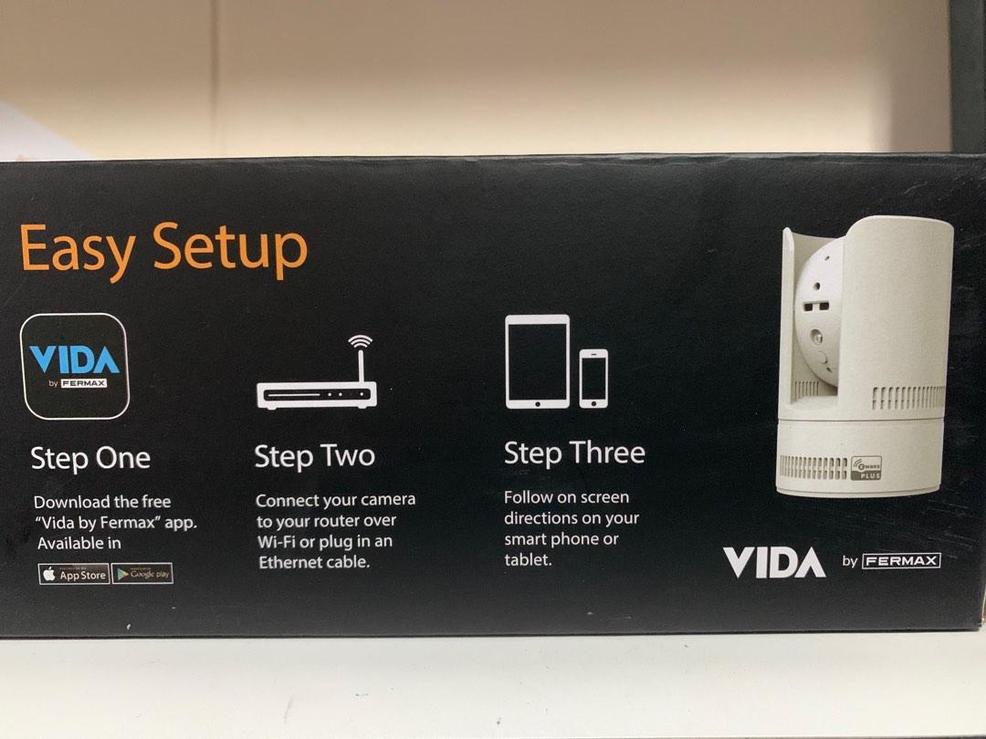 VIDA - Smart Home Gateway with FHD Pan & Tilt Camera (by Fermax ...