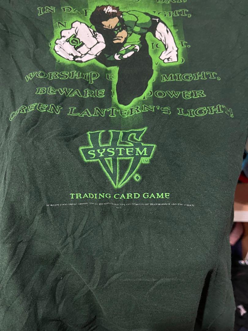 Vintage Green Lantern’s VS System DC Comic, Men's Fashion, Tops & Sets ...