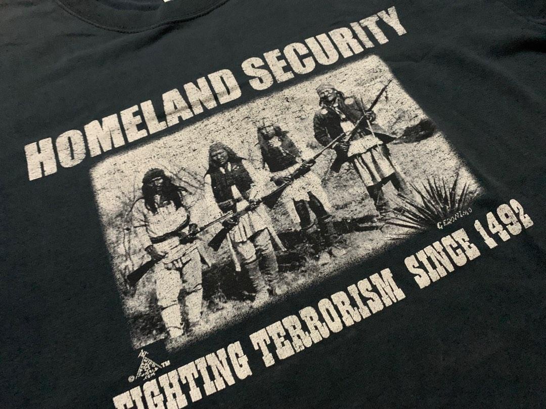 Vintage Homeland Security tee, Men's Fashion, Tops & Sets, Tshirts ...
