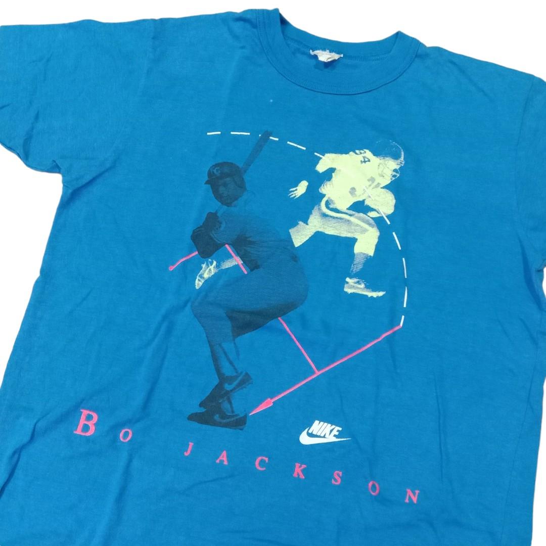 Vintage 90's Nike Bo Jackson Tee, Men's Fashion, Tops & Sets, Tshirts ...