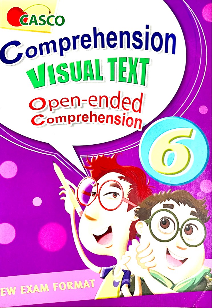 Visual Text and Open Ended Comprehension P6, Hobbies & Toys, Books ...