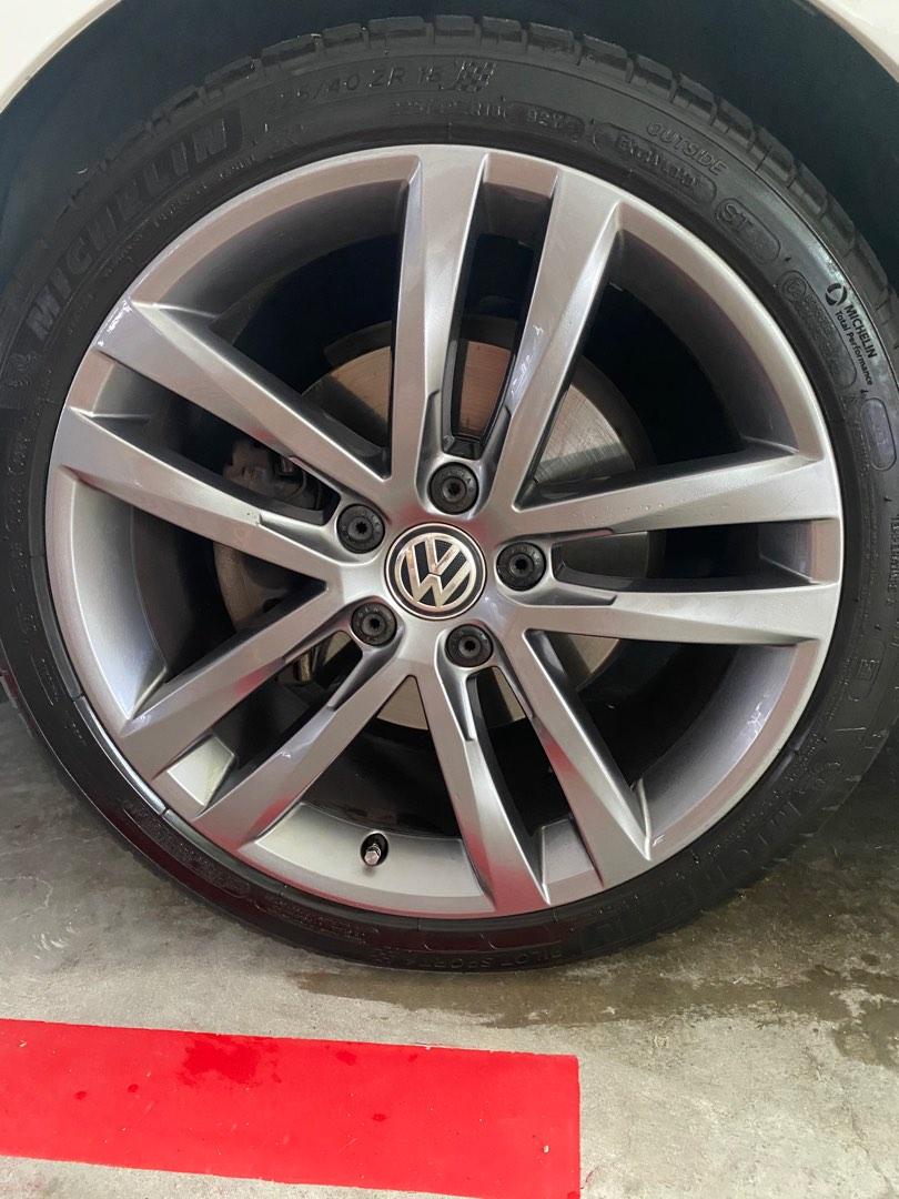 Volkswagen rims vw 18 ( rim with tyre ), Car Accessories, Tyres & Rims ...