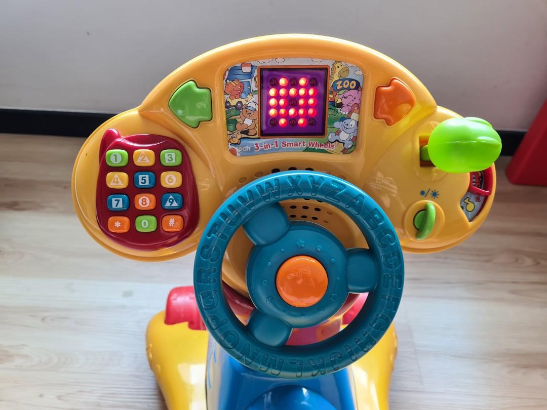 Vtech Grow n Go Ride on Rocker Car, Babies & Kids, Infant Playtime on ...