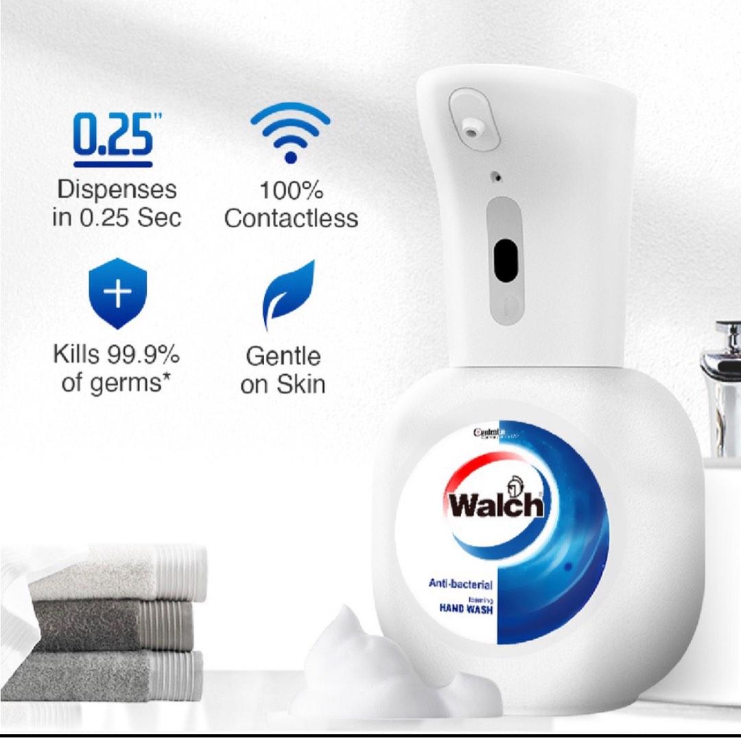 Walch automatic hand wash dispenser, Beauty & Personal Care, Sanitary ...