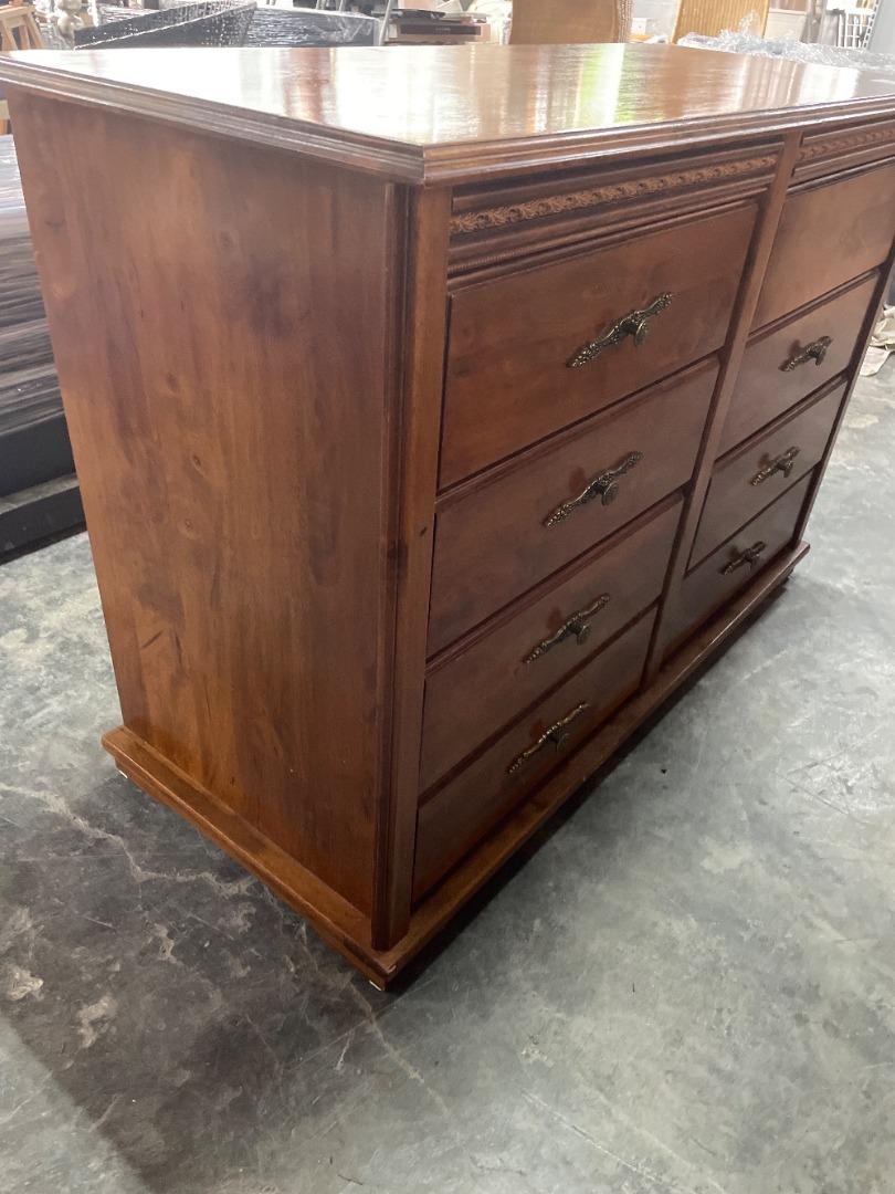 Wooden Drawers Dark Brown Colour / Laci Kayu Warna Coklat Gelap ...