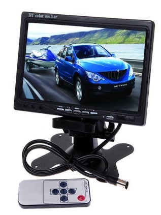 WR 7 inch TFT Car Monitor car screen Video Input Car Monitor + Parking ...