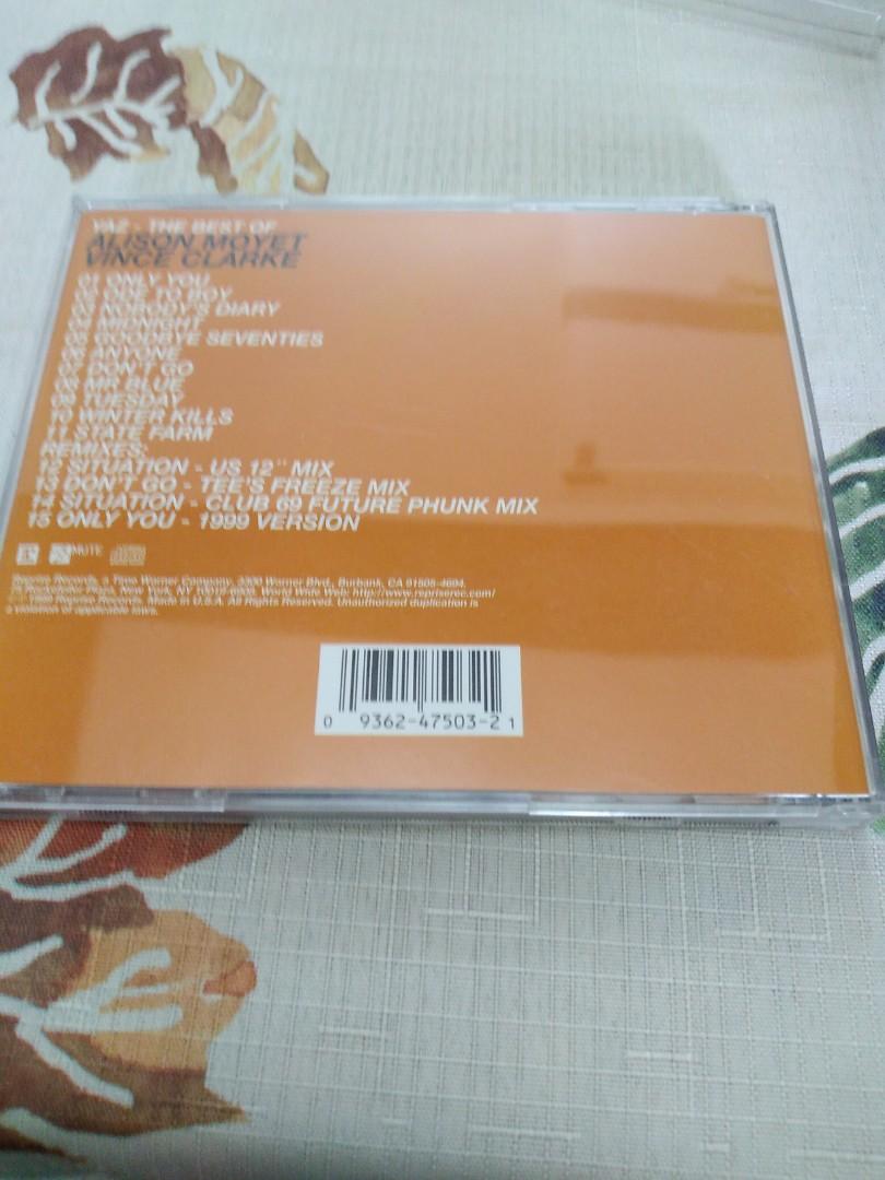 Yazoo The Best Of Yaz CD Album, Hobbies & Toys, Music & Media, CDs ...