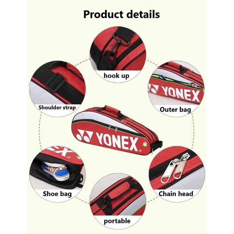 Yonex Badminton Bag/sport bag/badminton sling bag, Sports Equipment ...