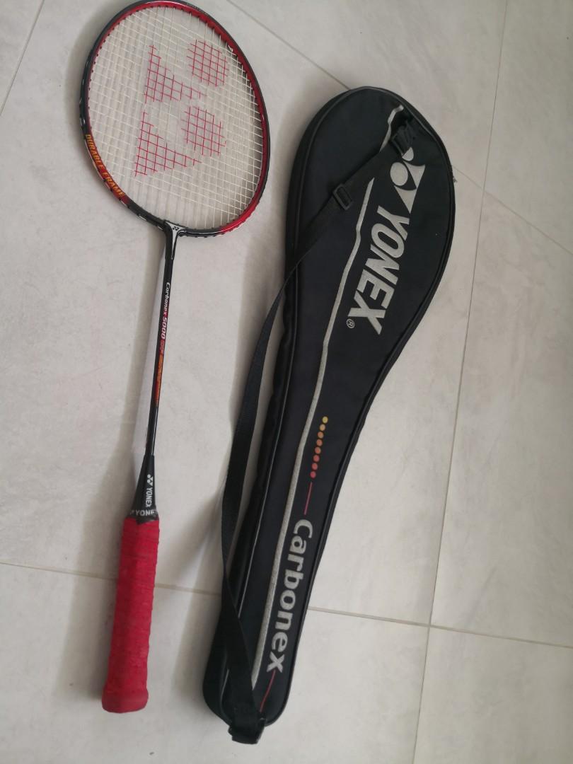 Yonex Badminton Racket B-560 B-460 Carbonex 5000 DF, Sports Equipment, Sports & Games, Racket ...