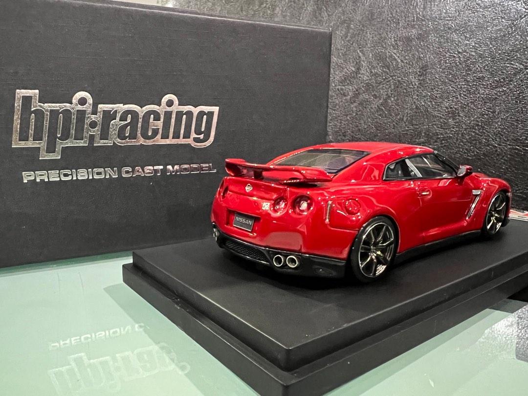 1/43 HPI RACING Nissan GT-R (R35) Vibrant Red, Hobbies & Toys, Toys ...