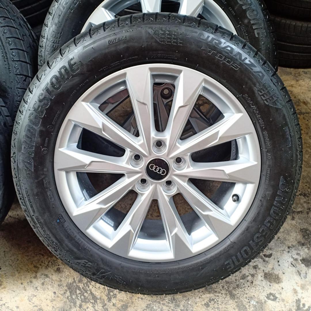 18" Audi Original rims & T005 tyres, Car Accessories, Tyres & Rims on ...