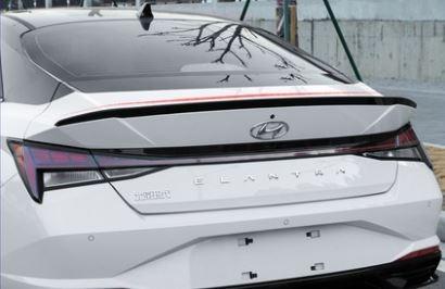 2021 Hyundai Avante / Elantra (CN7) Trunk Boot Rear Spoiler, Car ...