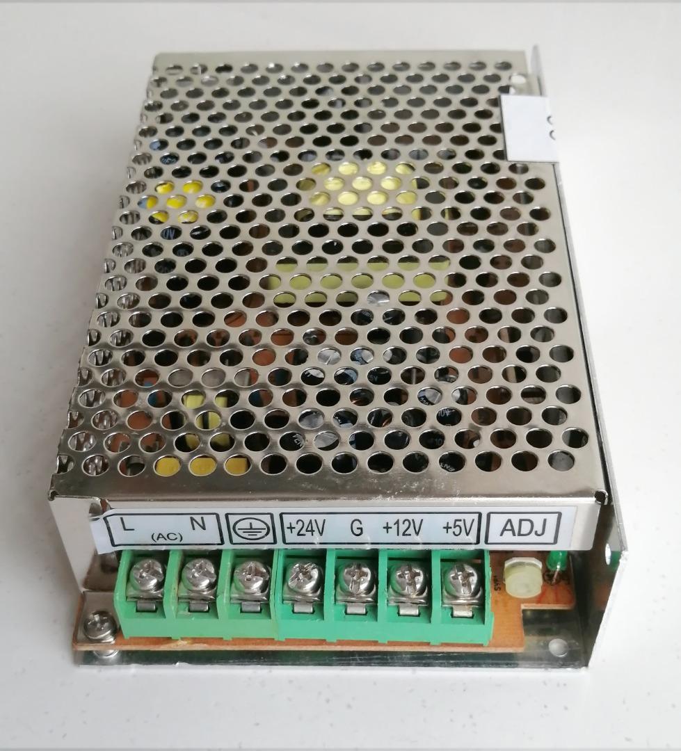 ⚡24V-12V-5V Regulated Switching Power Supply adapter converter 220V ...