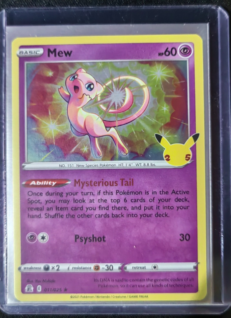 25th Anniversary - Mew, Hobbies & Toys, Toys & Games on Carousell