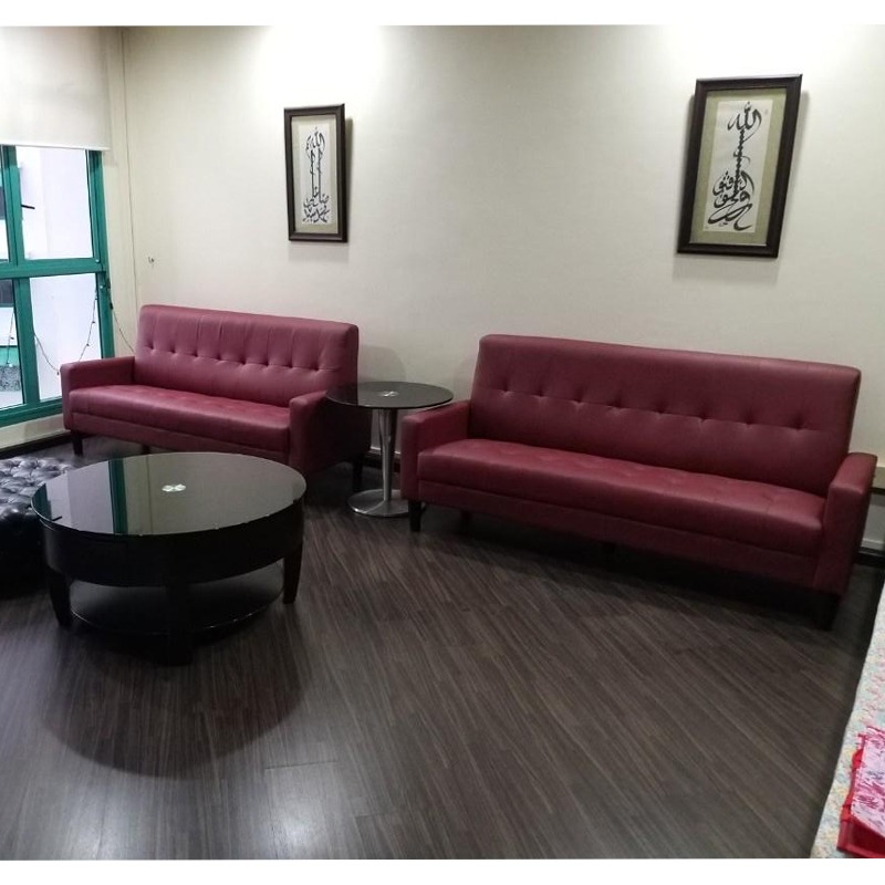 2 Seater/3 Seater Sofa Pvc leather Sofa Free delivery and install ...