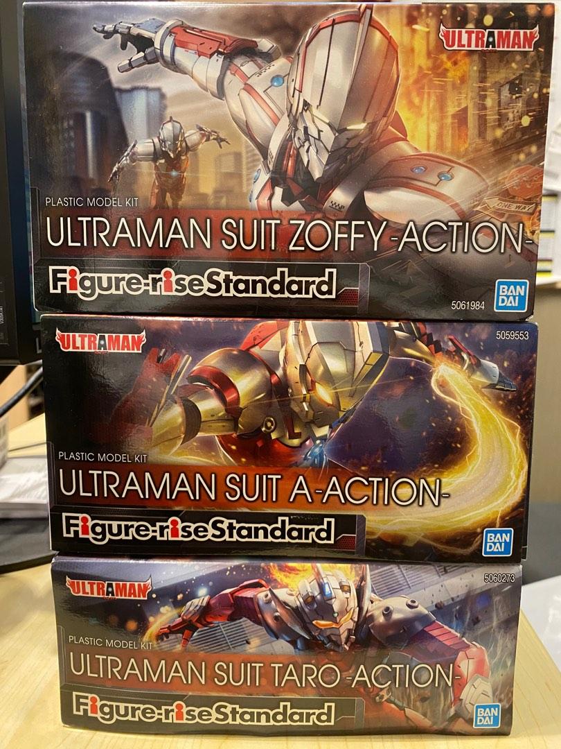 3隻價 FIGURE RISE STANDARD ULTRAMAN SUIT TARO ZOFFY ACE BANDAI, 興趣及遊戲, 玩具 ...