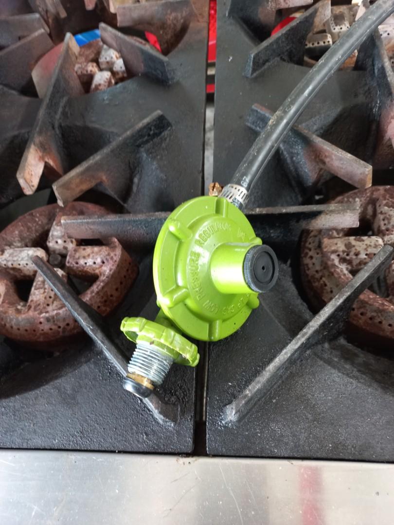 4 Rings Commercial Gas Stove with Stand, TV & Home Appliances, Kitchen ...