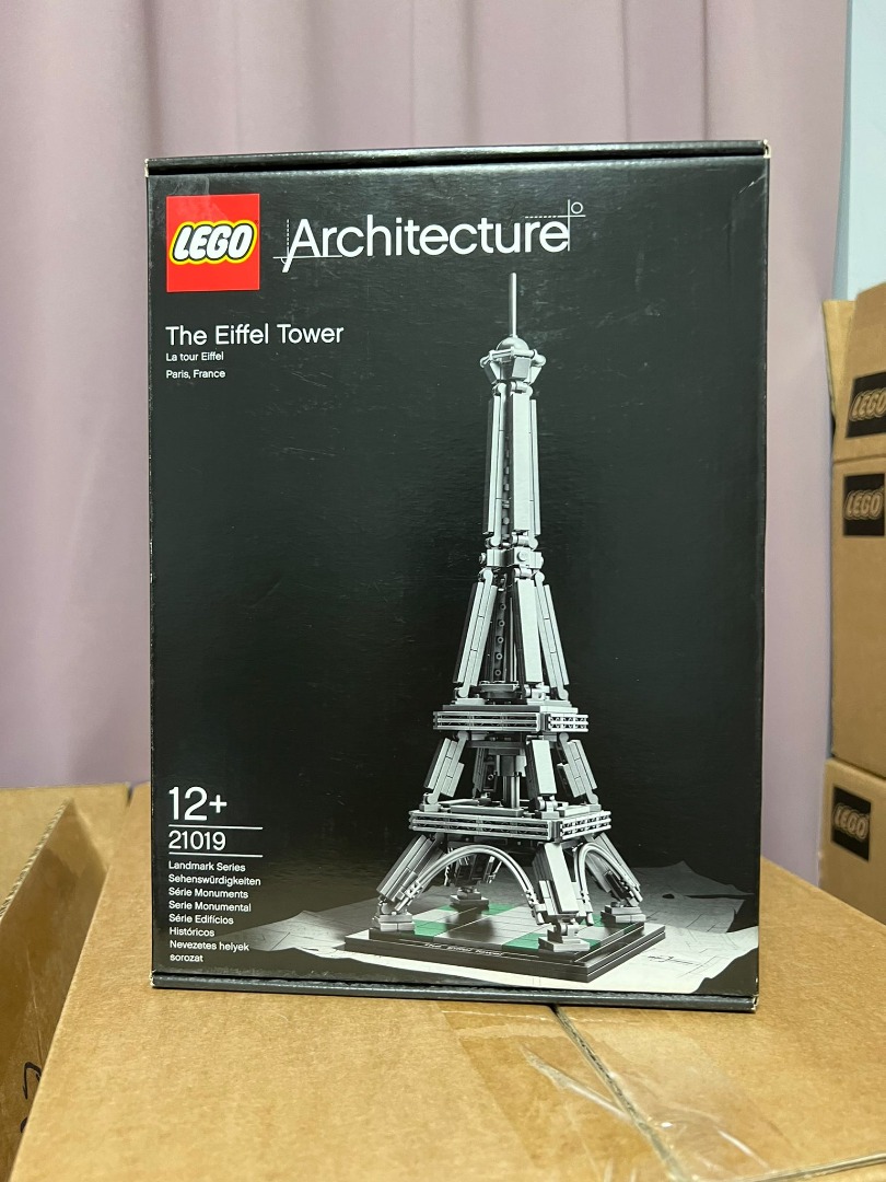 清倉 全新現貨 LEGO 21019: The Eiffel Tower, 興趣及遊戲, 玩具 & 遊戲類 - Carousell