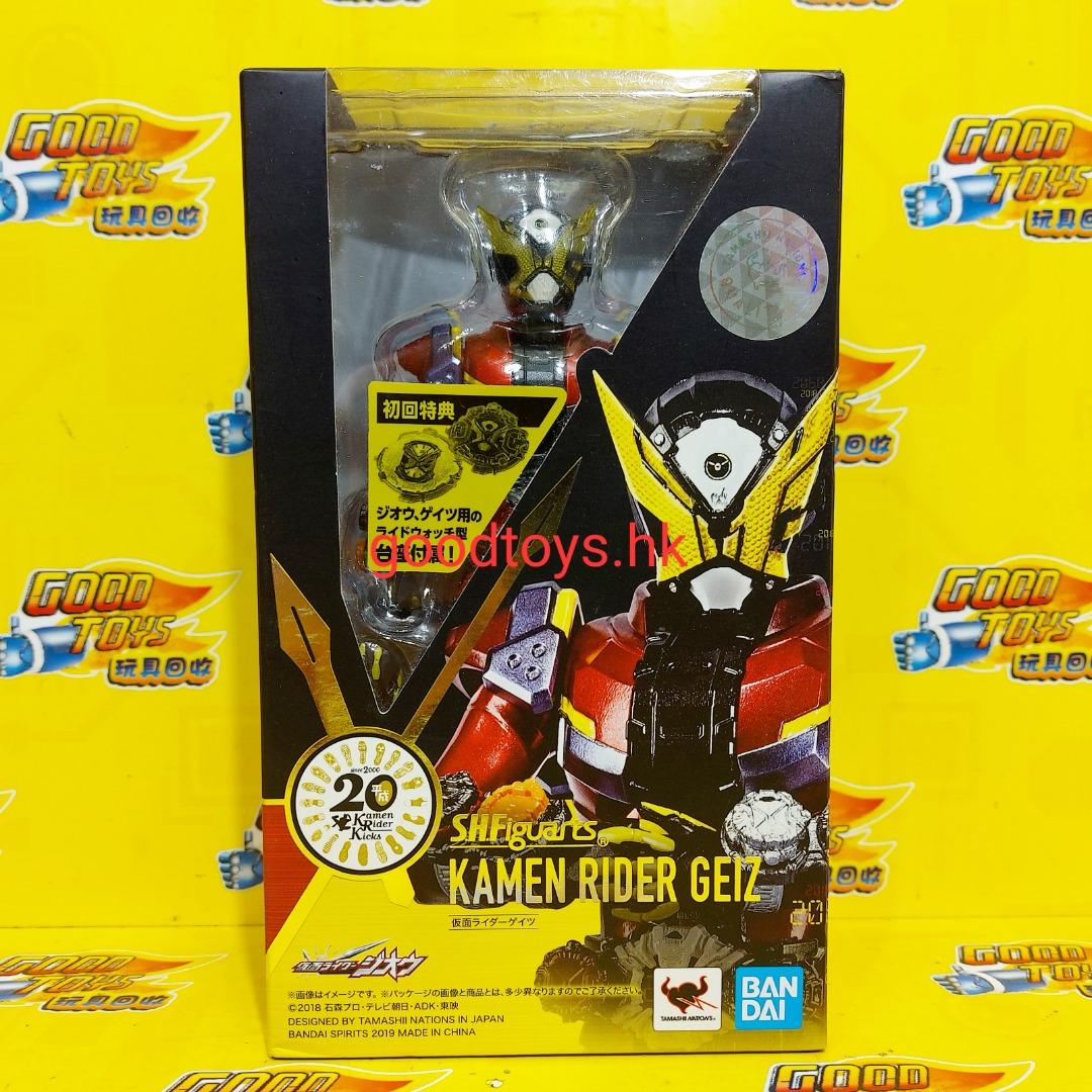 中古已開封 BANDAI 假面騎士 幪面超人 時王 ZI-O SHF KAMEN RIDER GEIZ 基治, 興趣及遊戲, 玩具 & 遊戲類 ...
