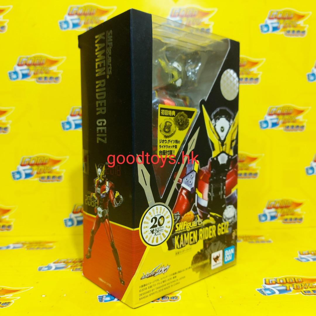 中古已開封 BANDAI 假面騎士 幪面超人 時王 ZI-O SHF KAMEN RIDER GEIZ 基治, 興趣及遊戲, 玩具 & 遊戲類 ...