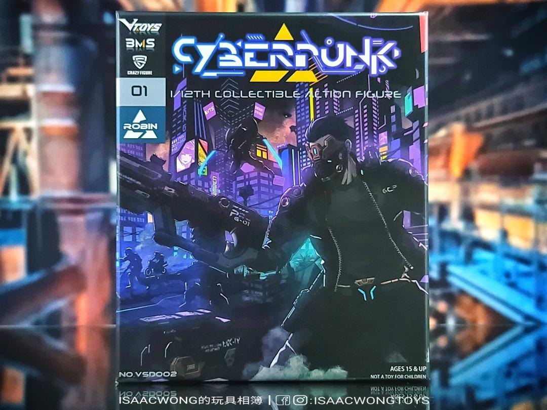 徵 VToys X BMS 1/12 Cyberpunk Robin (豪華版), 興趣及遊戲, 玩具 & 遊戲類 - Carousell
