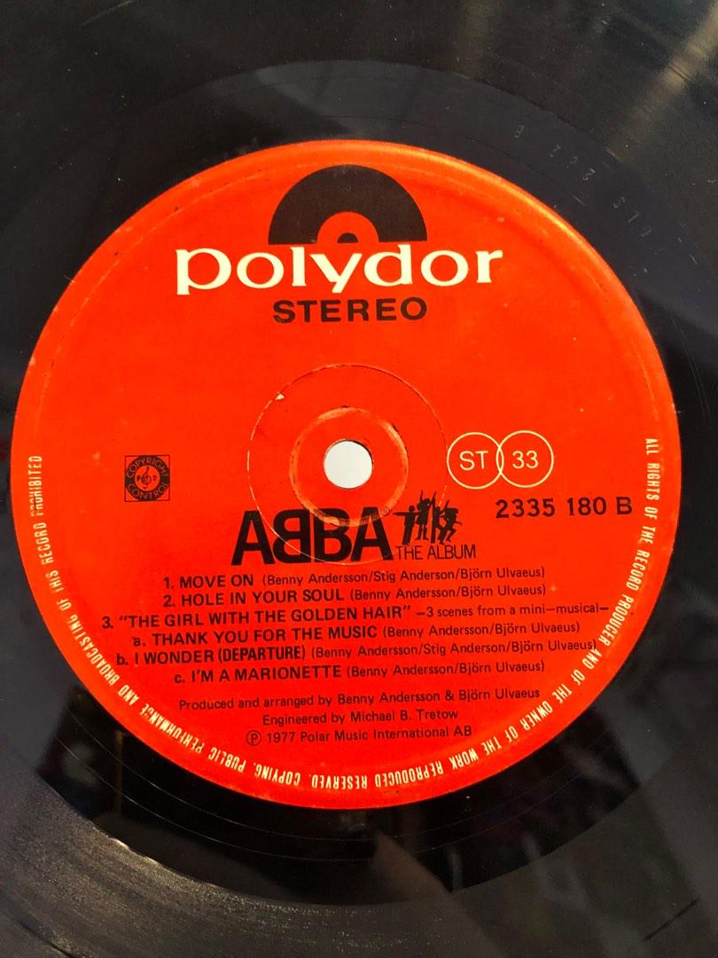 Abba - The Album (1977 original pressing vinyl record lp), Hobbies & Toys, Music & Media, Vinyls ...