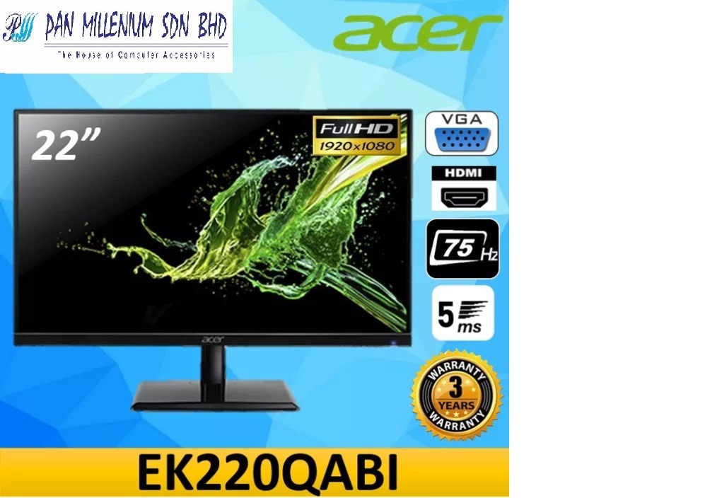 ACER LED 21.5 INCH MONITOR, Computers & Tech, Parts & Accessories ...