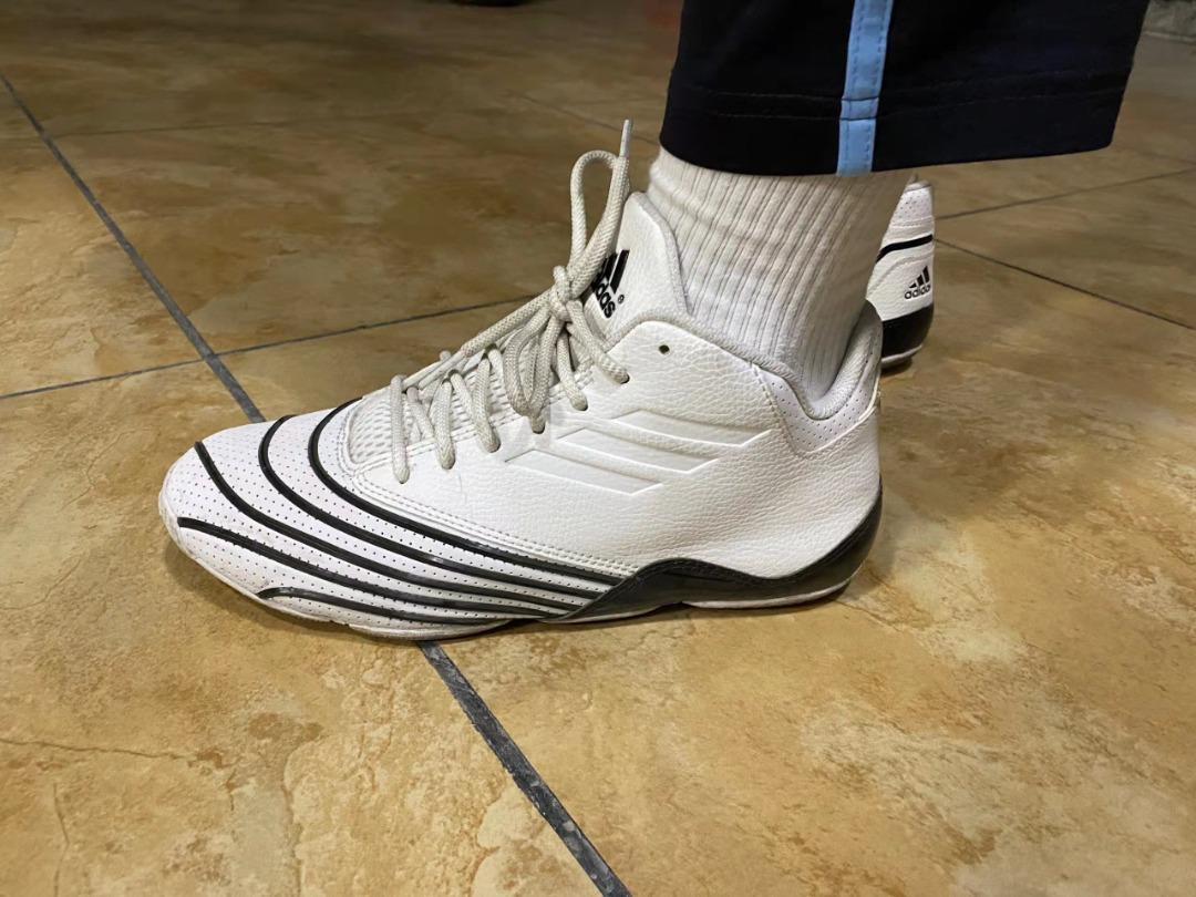 Adidas Return of the Mac Actual basketball shoes black and white ...