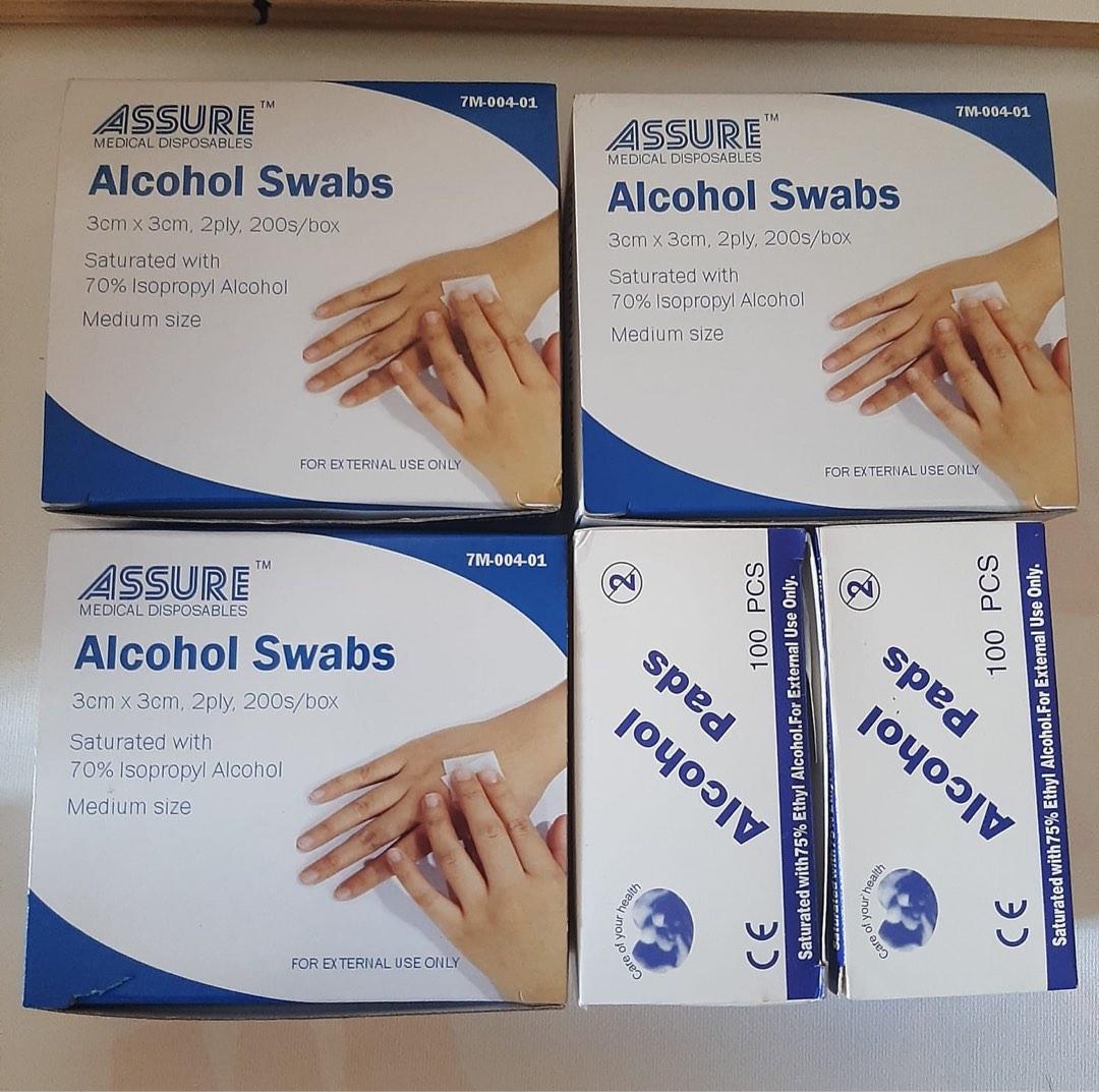 Alcohol Swabs, Beauty & Personal Care, Sanitisers & Disinfectants on ...