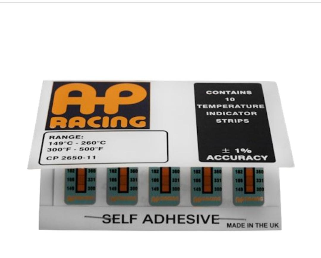 AP Racing Genuine Temperature Indicator Strips, Car Accessories ...