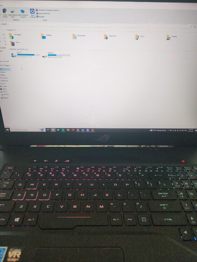 Asus ROG Strix GL703V, Computers & Tech, Laptops & Notebooks on Carousell