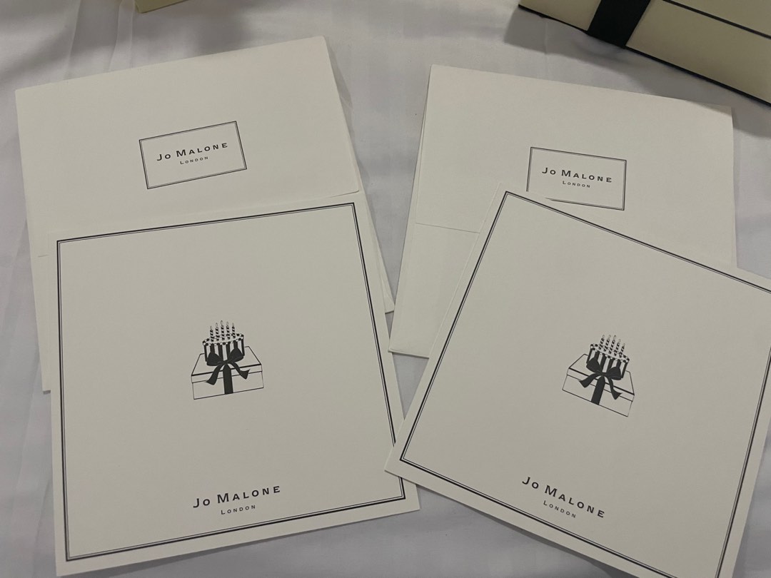 Authentic Jo Malone Birthday Card, Beauty & Personal Care, Fragrance ...