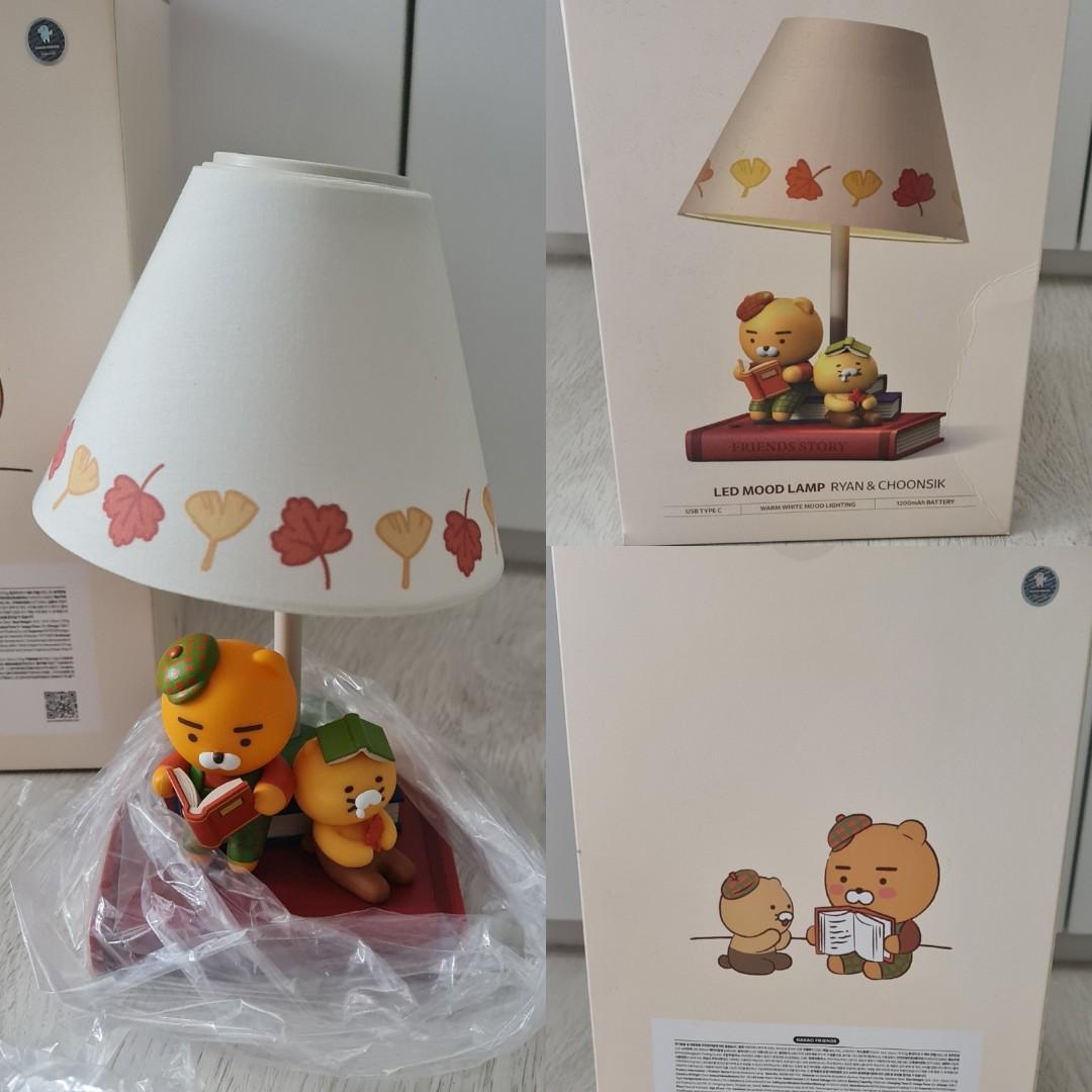 Authentic Kakao Friends - Friends Bookstore Ryan & Choonsik LED Mood ...