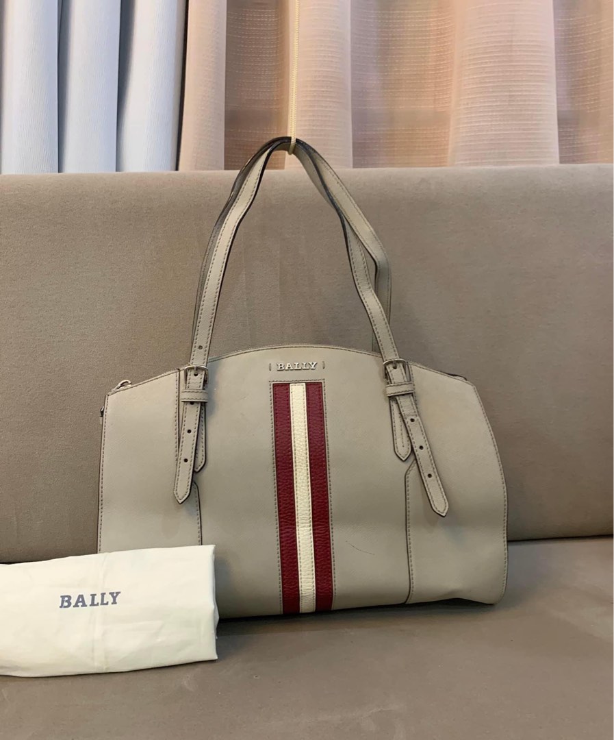 Bally PVC Leather Shoulder Bag, Luxury, Bags & Wallets on Carousell
