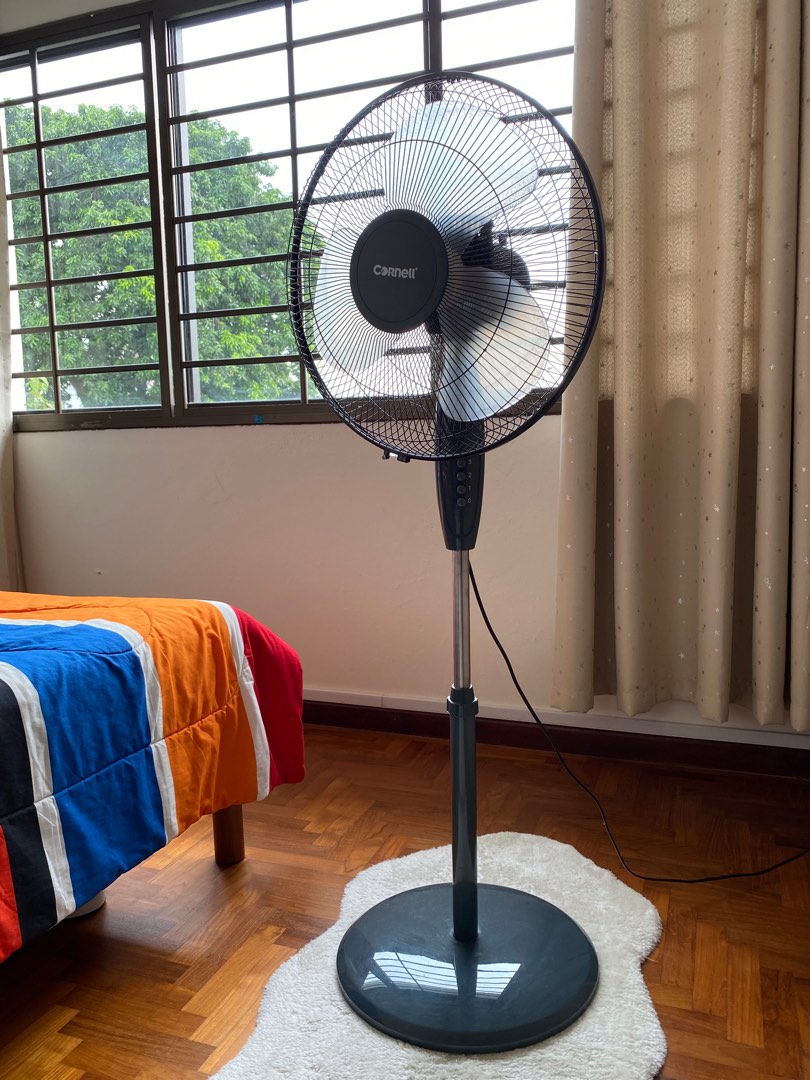 Barely used Standing fan, Furniture & Home Living, Lighting & Fans ...